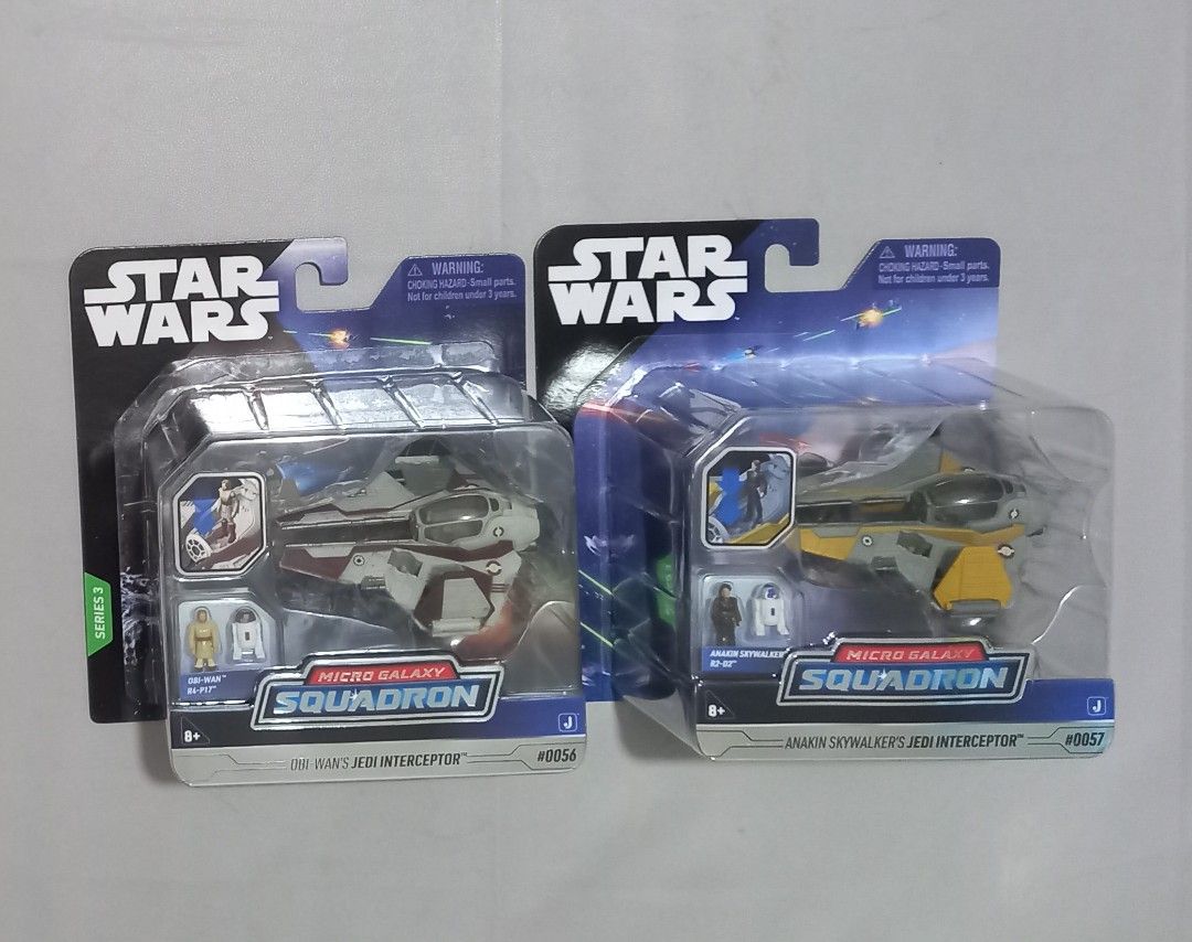 Star Wars Micro Galaxy Squadron : Jedi Interceptor Anakin Skywalker w ...