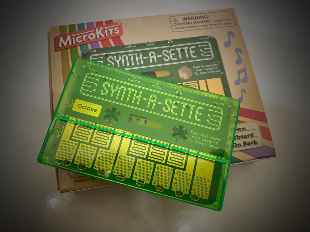 Synth-a-Sette by MicroKits, Hobbies & Toys, Music & Media, Musical Instruments on Carousell