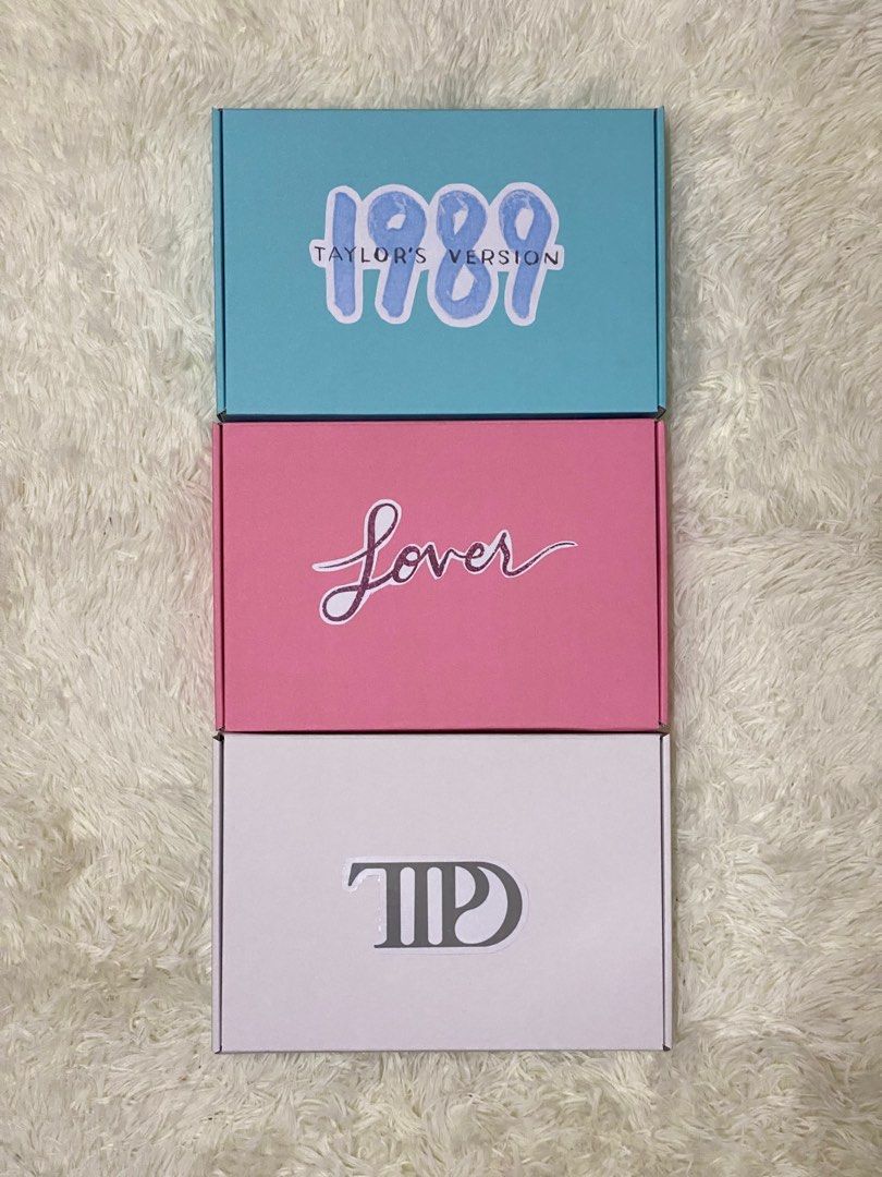 Taylor Swift Fanmade Gift Box Combo of 3 Eras, Hobbies & Toys ...