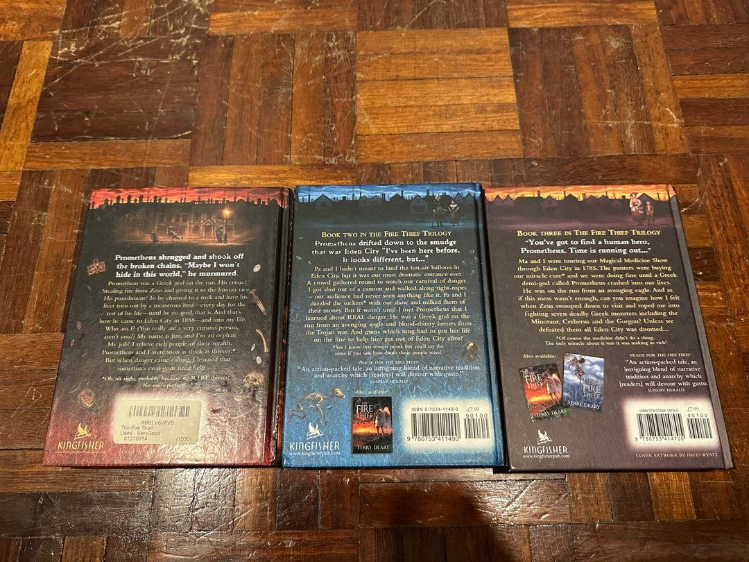 The Fire Thief Trilogy, Hobbies & Toys, Books & Magazines, Children's ...