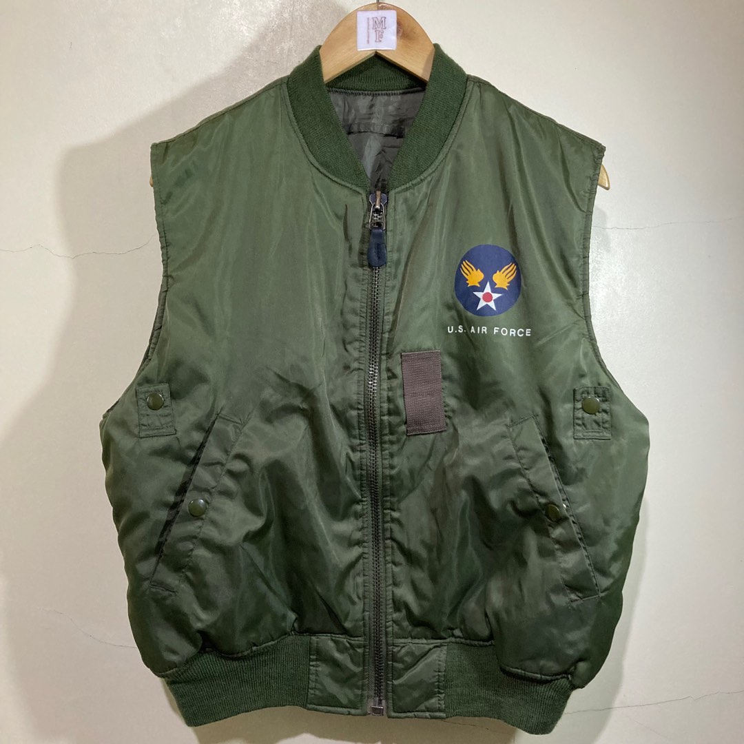 Usaf modern repro vest large, Men's Fashion, Tops & Sets, Vests on ...
