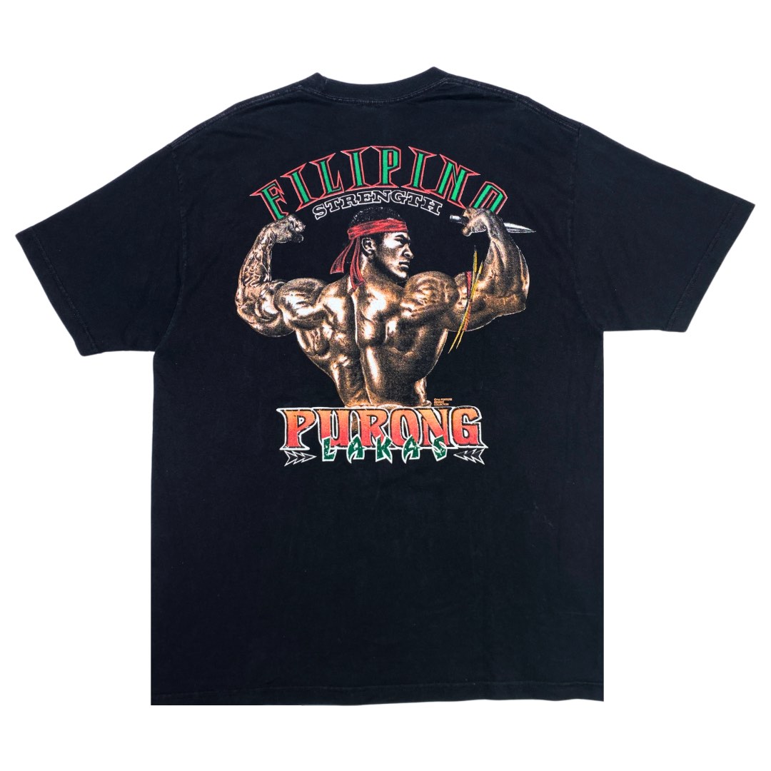 Vintage Filipino Strength, Men's Fashion, Tops & Sets, Tshirts & Polo ...