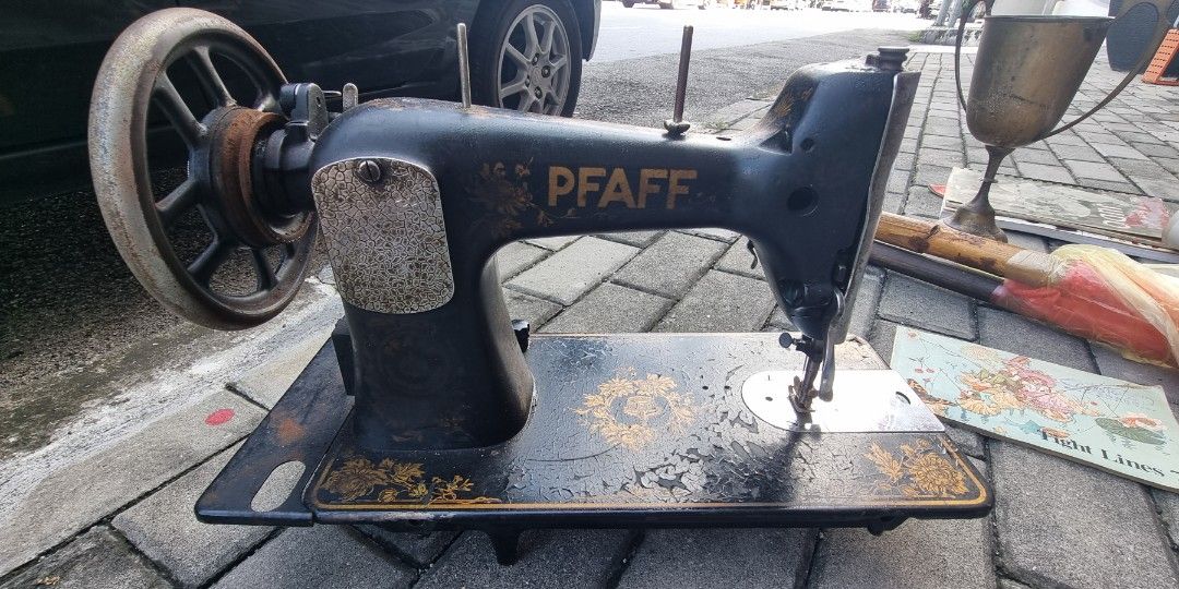 Vintage PFAFF GERMANY ORIGINAL SEWING MACHINE Mesin Jahit not singer ...