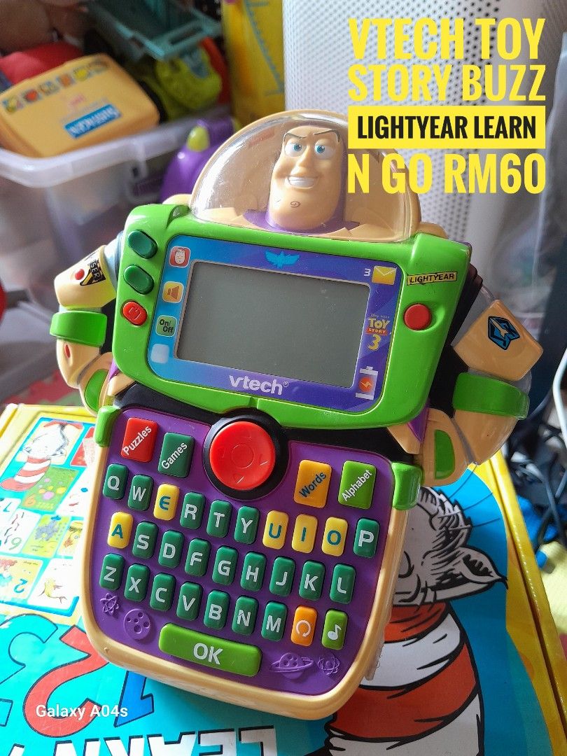 Vtech Toy Story Buzz Lightyear Learn n Go, Hobbies & Toys, Toys & Games on Carousell