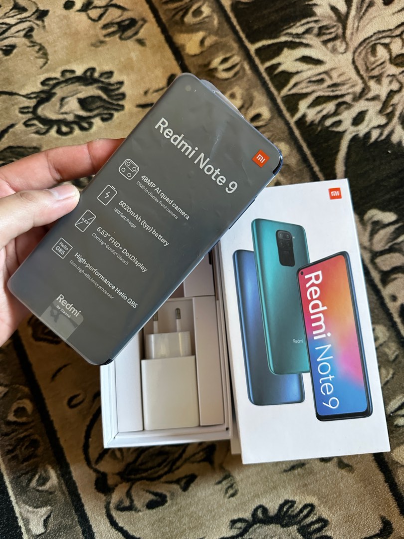 Xiaomi Redmi Note 9 Midnight Grey 128GB, Mobile Phones & Gadgets ...