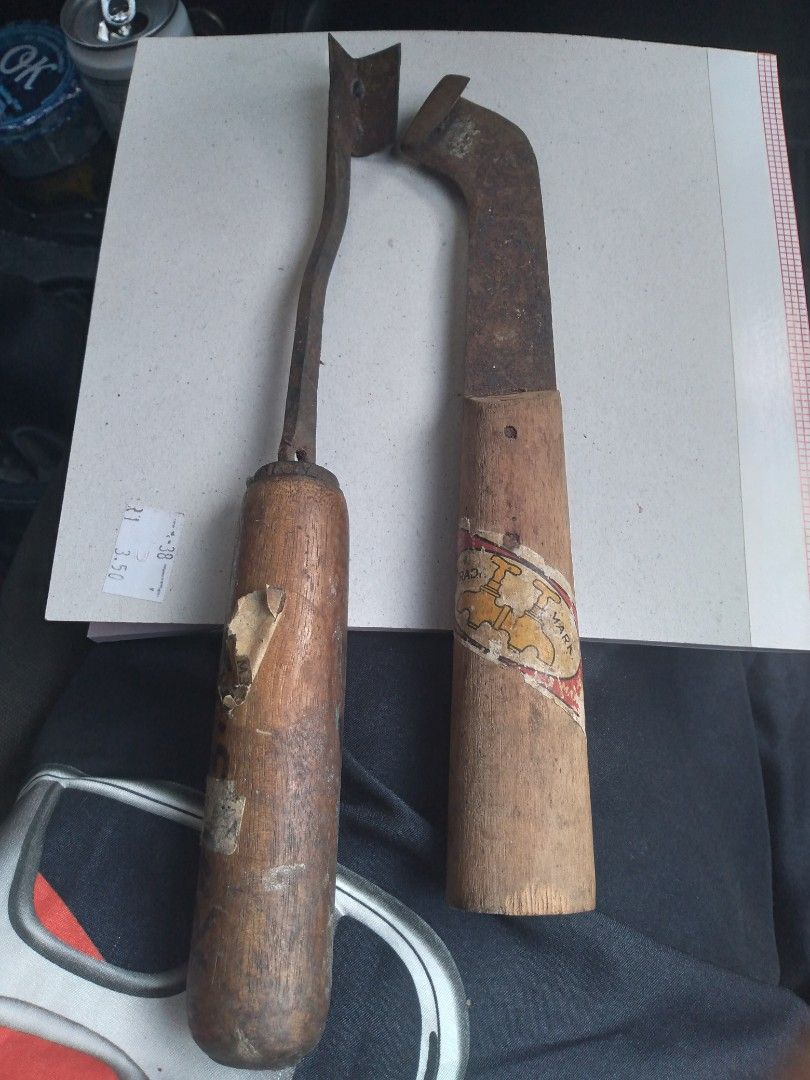 60s pisau toreh getah, Hobbies & Toys, Collectibles & Memorabilia ...