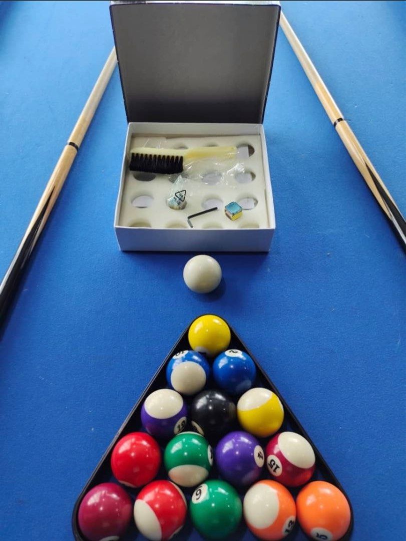 8 Ball Pool Table, Sports Equipment, Sports & Games, Billiards ...