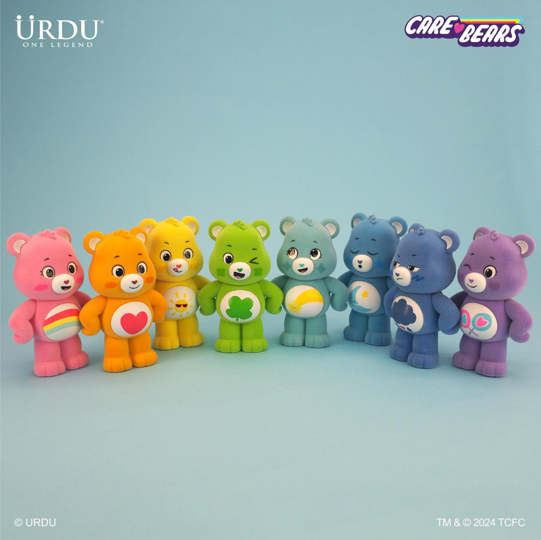 原盒盲盒 共8款 Blind Box Whole Box URDU X Care Bears 站姿公仔盲盒系列 第一彈 Standing ...