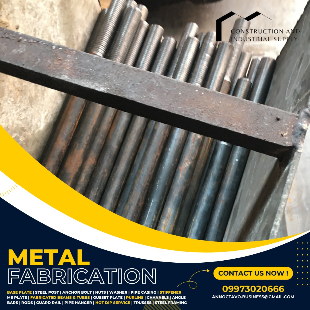 Anchor Bolt | Angle Bar | Bolt | Northern Uprising Construction | Pipe ...