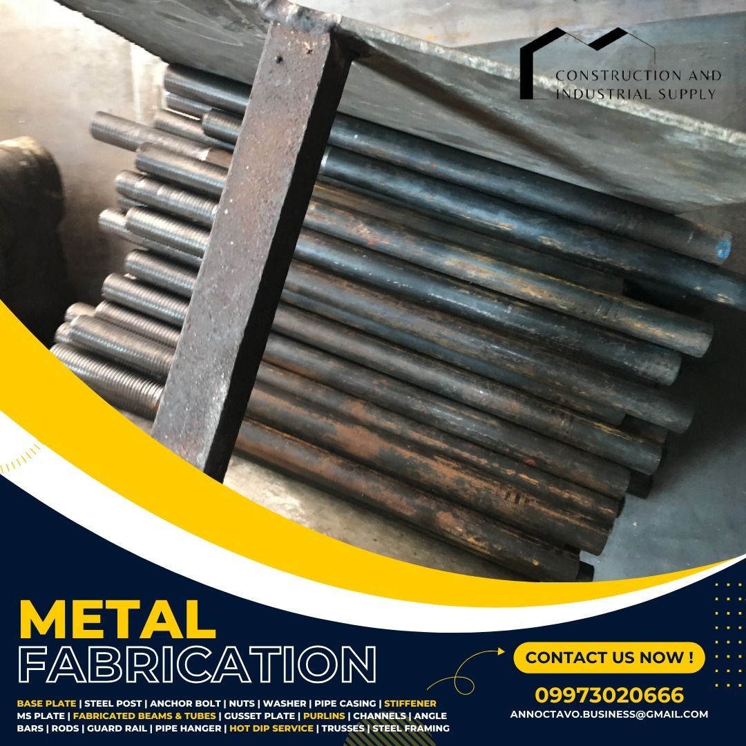 Anchor Bolt | Angle Bar | U-Bolt | Threaded Rod | Pipe Casing | Round ...