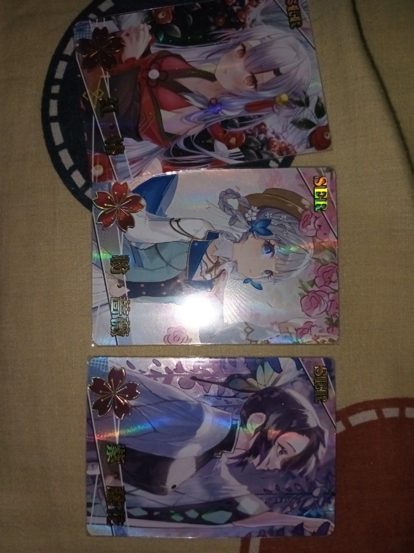 Anime waifu card SER, Hobbies & Toys, Toys & Games on Carousell