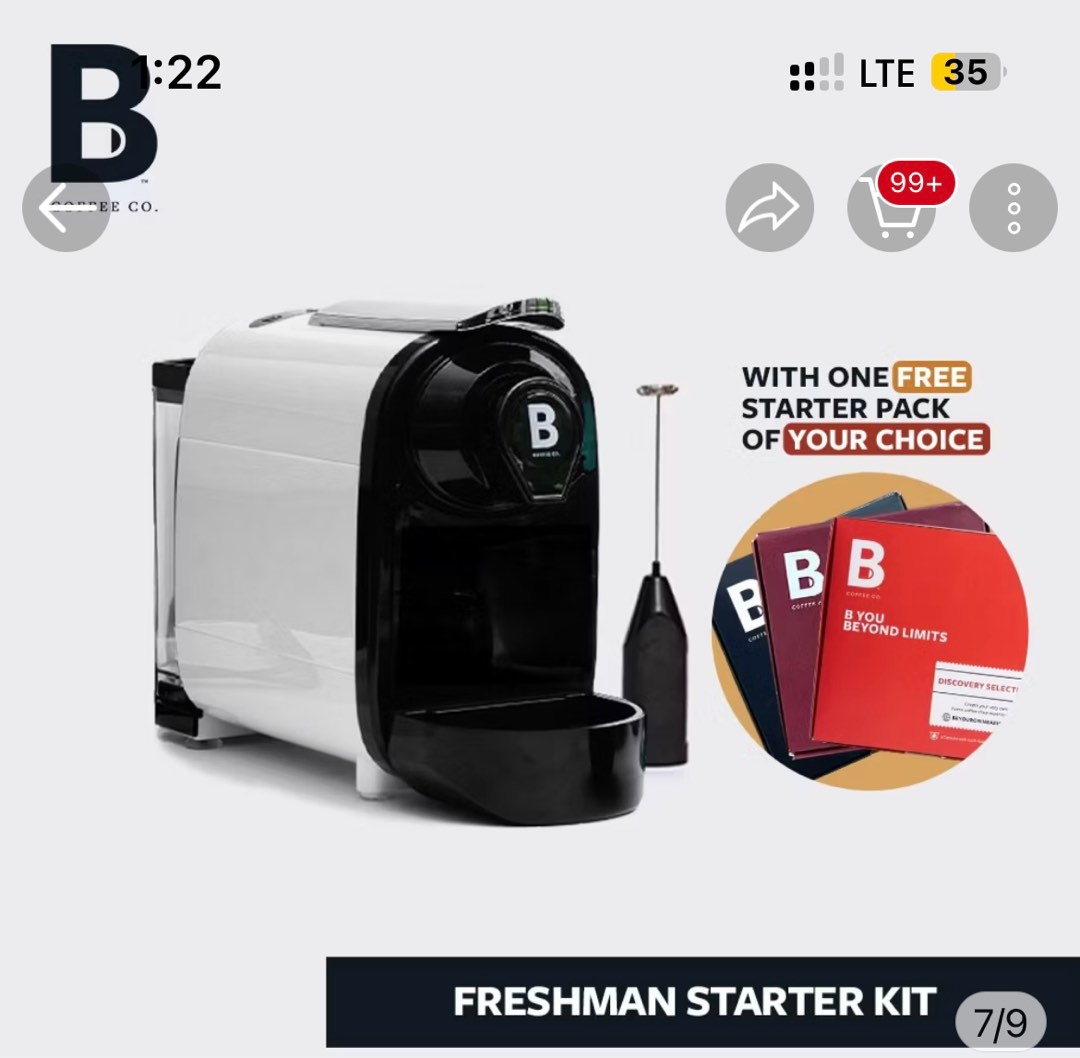 B Coffee Co Freshman, TV & Home Appliances, Kitchen Appliances, Coffee ...