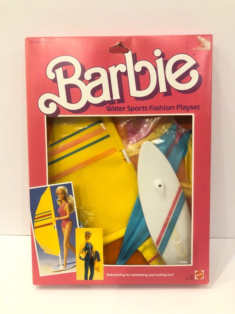 Barbie doll Water Sports Fashion Playset (1984), Hobbies & Toys, Toys ...