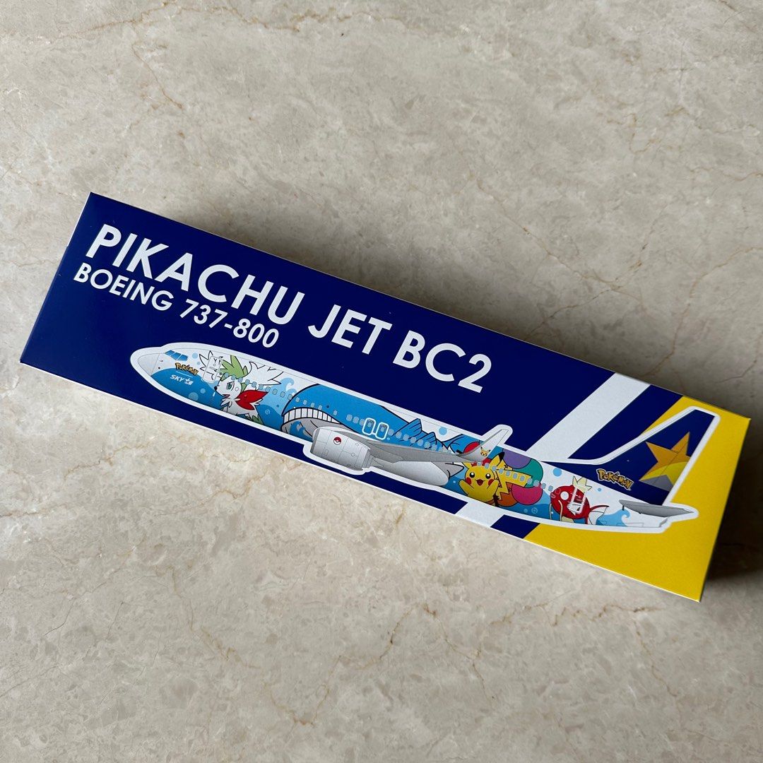 (BN) Skymark Airlines x Pokemon Air Adventures Pikachu Jet BC2 Boeing ...
