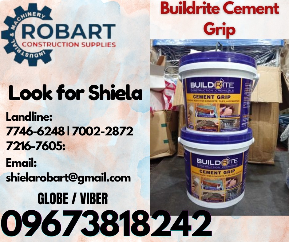 Buildrite Cement Grip, Commercial & Industrial, Construction Tools ...