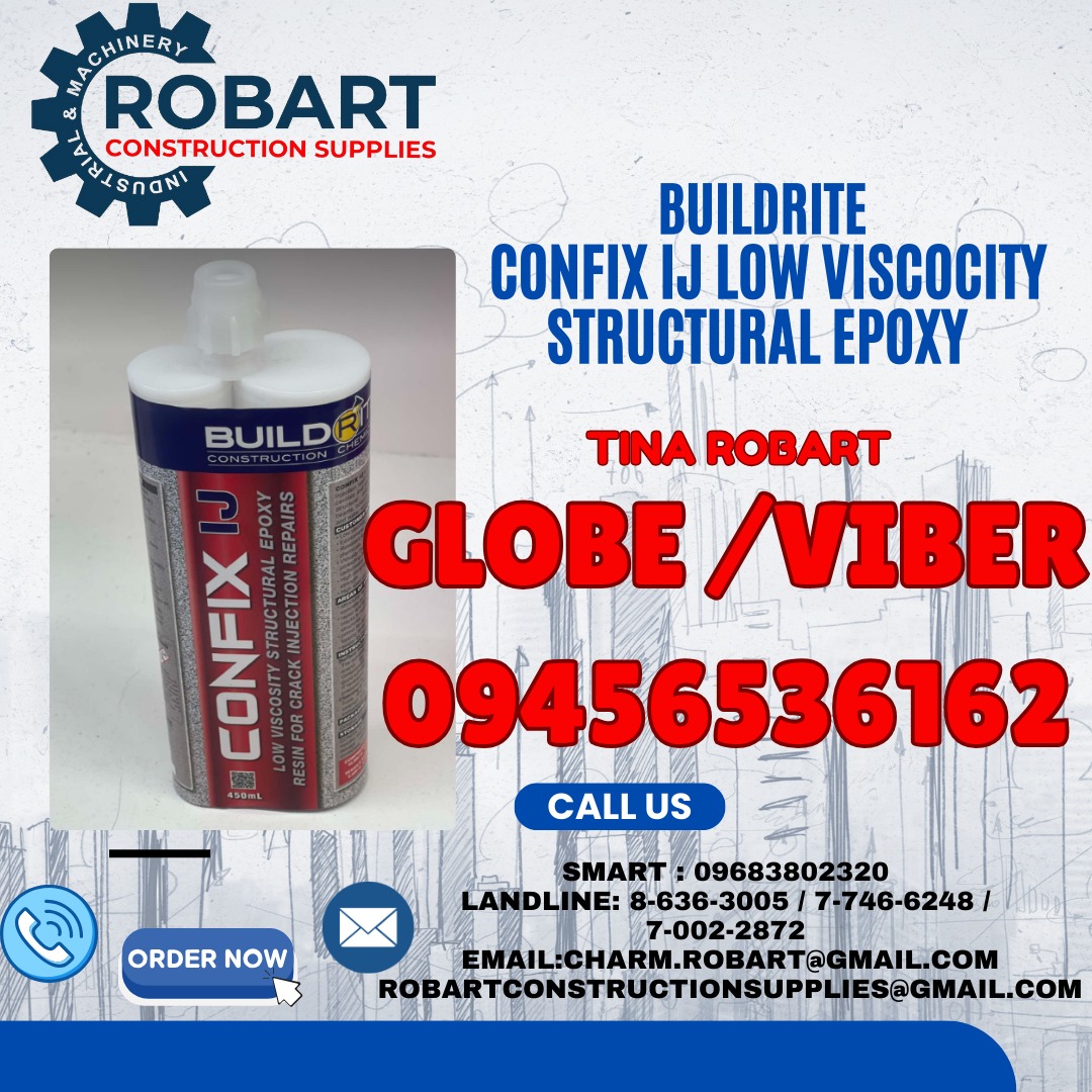 Buildrite Confix IJ - Low Viscosity Structural Epoxy, Commercial ...
