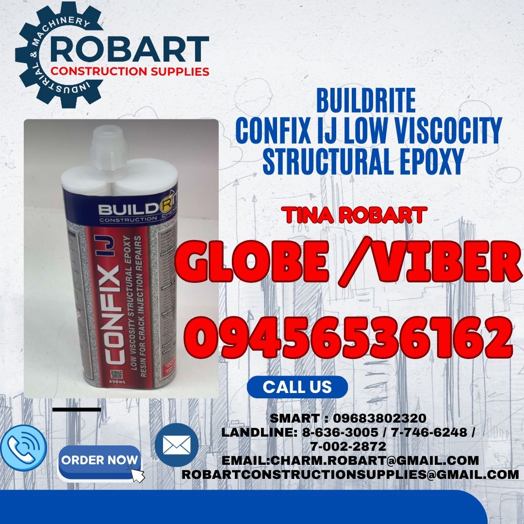 Buildrite Confix IJ - Low Viscosity Structural Epoxy, Commercial ...