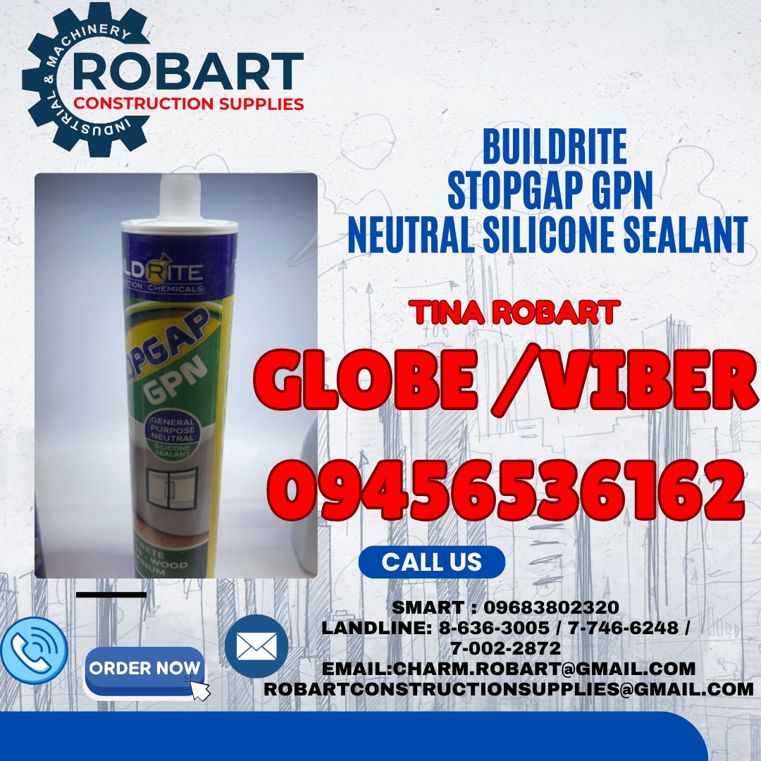 Buildrite Stopgap GPN Silicone Sealant, Commercial & Industrial ...