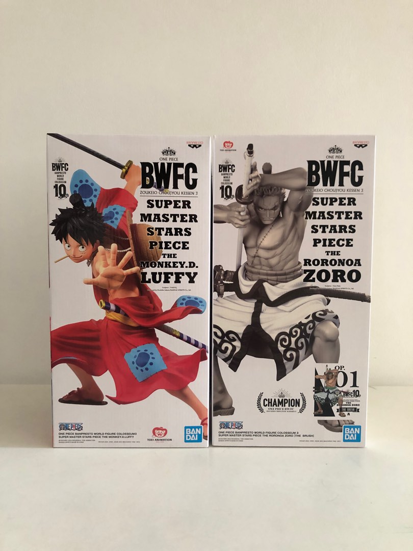 BWFC SMSP 10th One Piece Luffy & Zoro, Hobbies & Toys, Toys & Games on Carousell