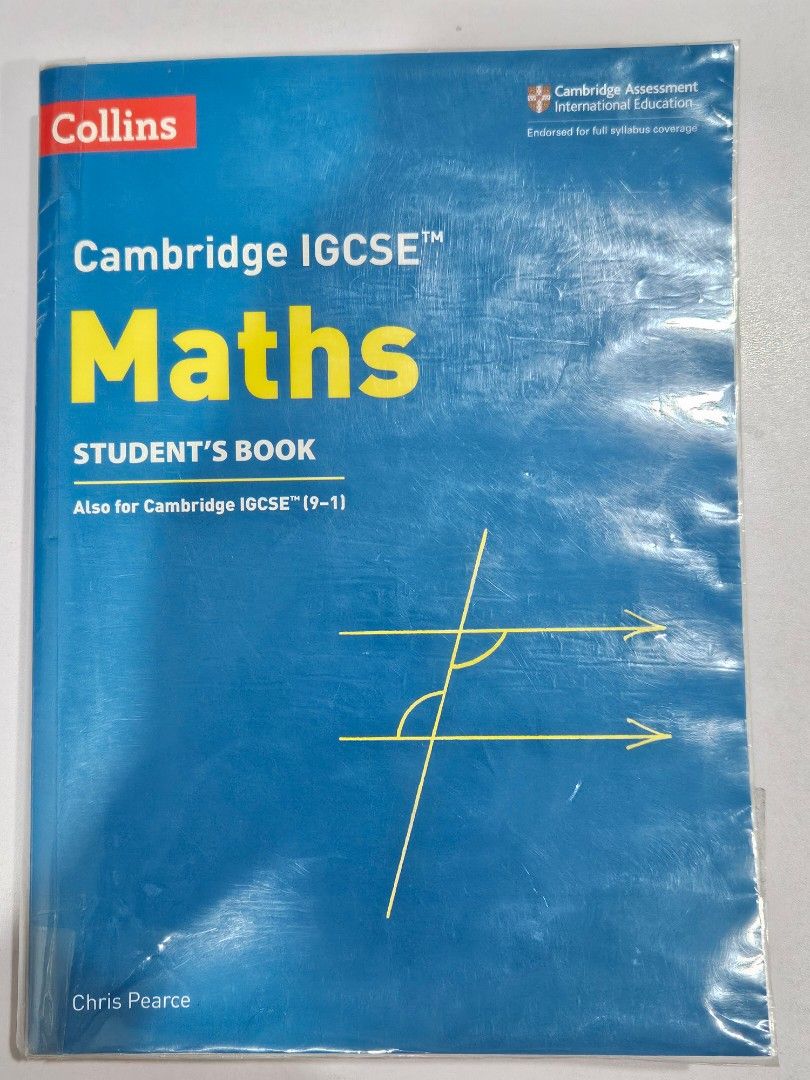 Cambridge IGCSE Maths student's book (0580), Hobbies & Toys, Books ...