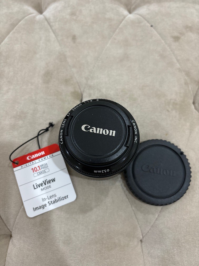 Canon Prime Lens EF 50mm F1.8, Photography, Lens & Kits on Carousell