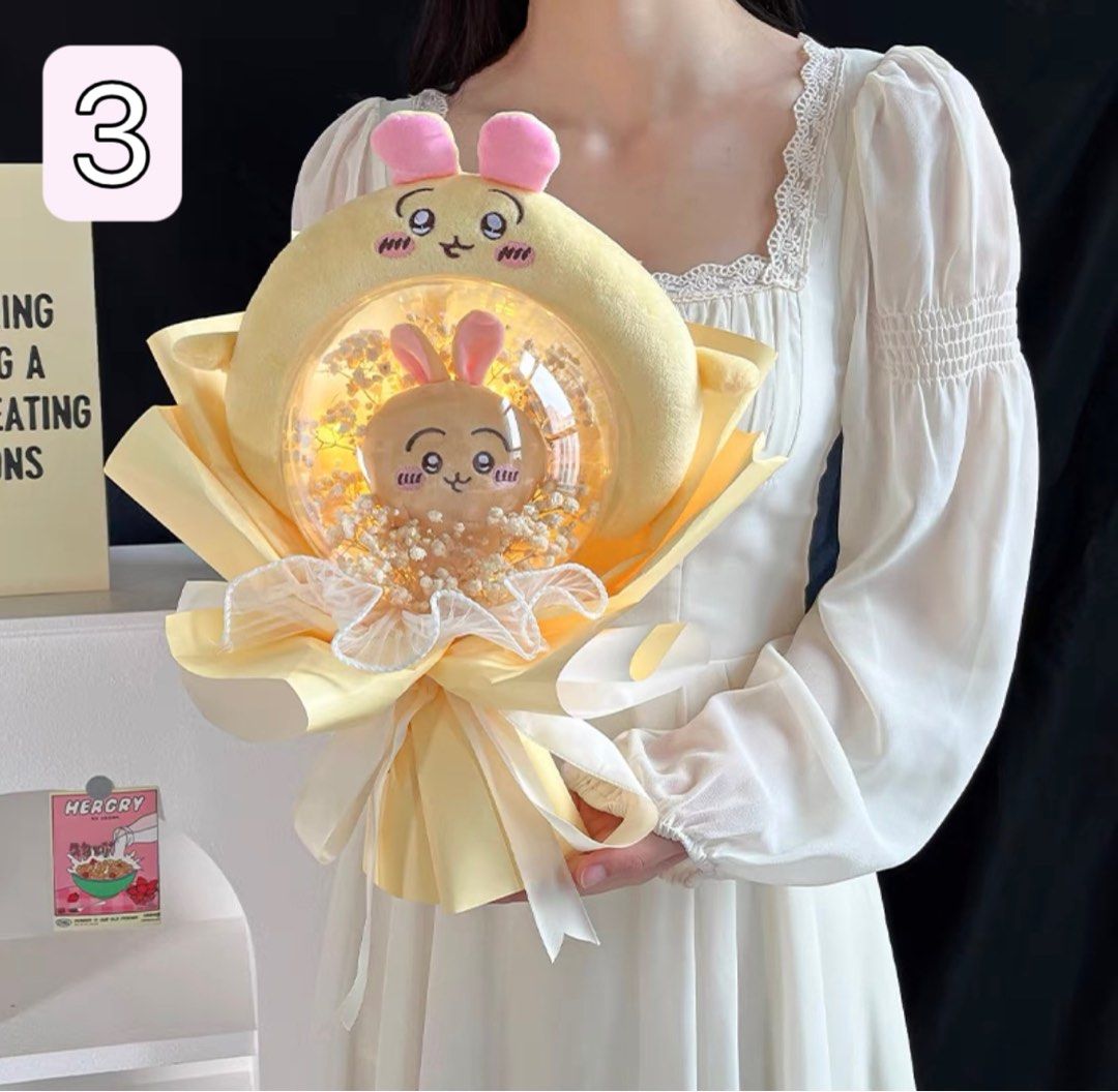 CHIIKAWA PRESERVED FLOWERS, Hobbies & Toys, Stationery & Craft, Flowers & Bouquets on Carousell