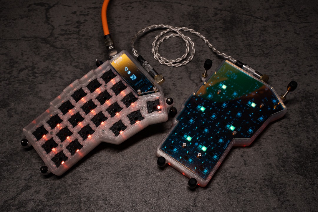 [Built] Corne v3 Custom Wired Split Ergonomic Keyboard QMK VIAL ...