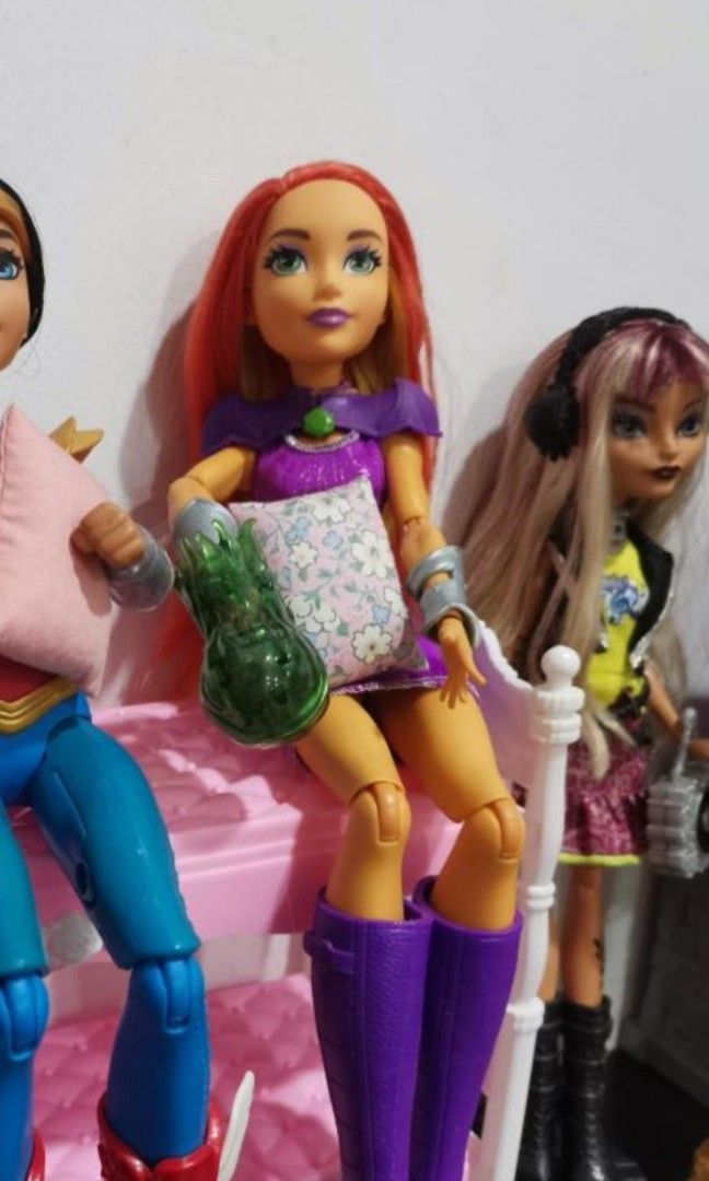 Dc superhero girl doll,starfire doll, Hobbies & Toys, Toys & Games on ...
