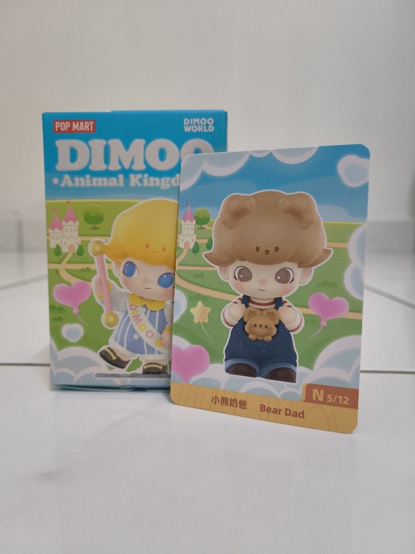 Dimoo - Animal Kingdom (Bear Dad), Hobbies & Toys, Toys & Games on ...