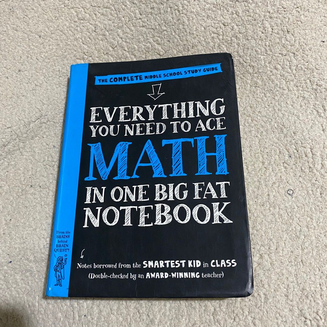 Everything You Need to Ace Math Textbook, Hobbies & Toys, Books ...