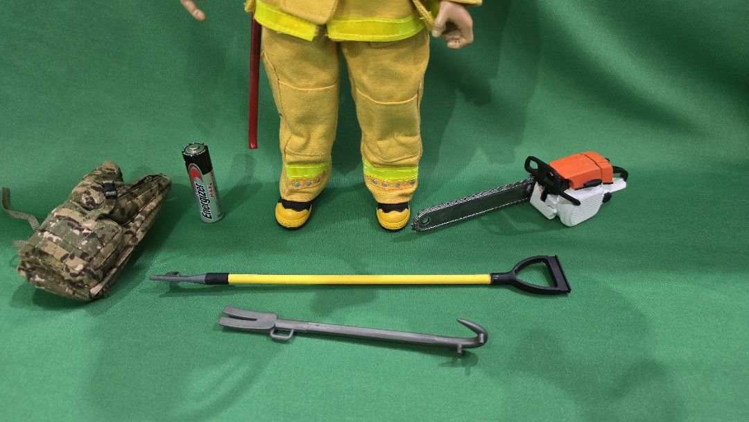 Firefighter Figure, Hobbies & Toys, Toys & Games on Carousell