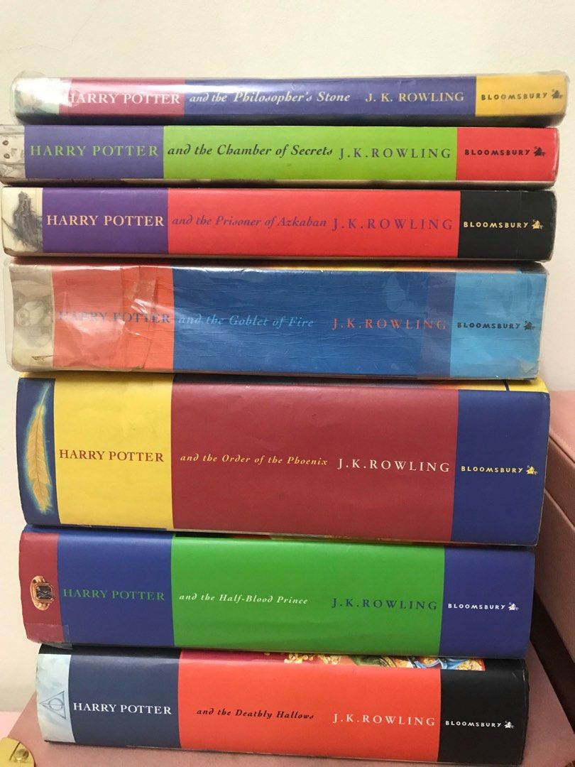 FULL SET Harry Potter FIRST EDITION COVERS + SELECTED FIRST EDITIONS ...