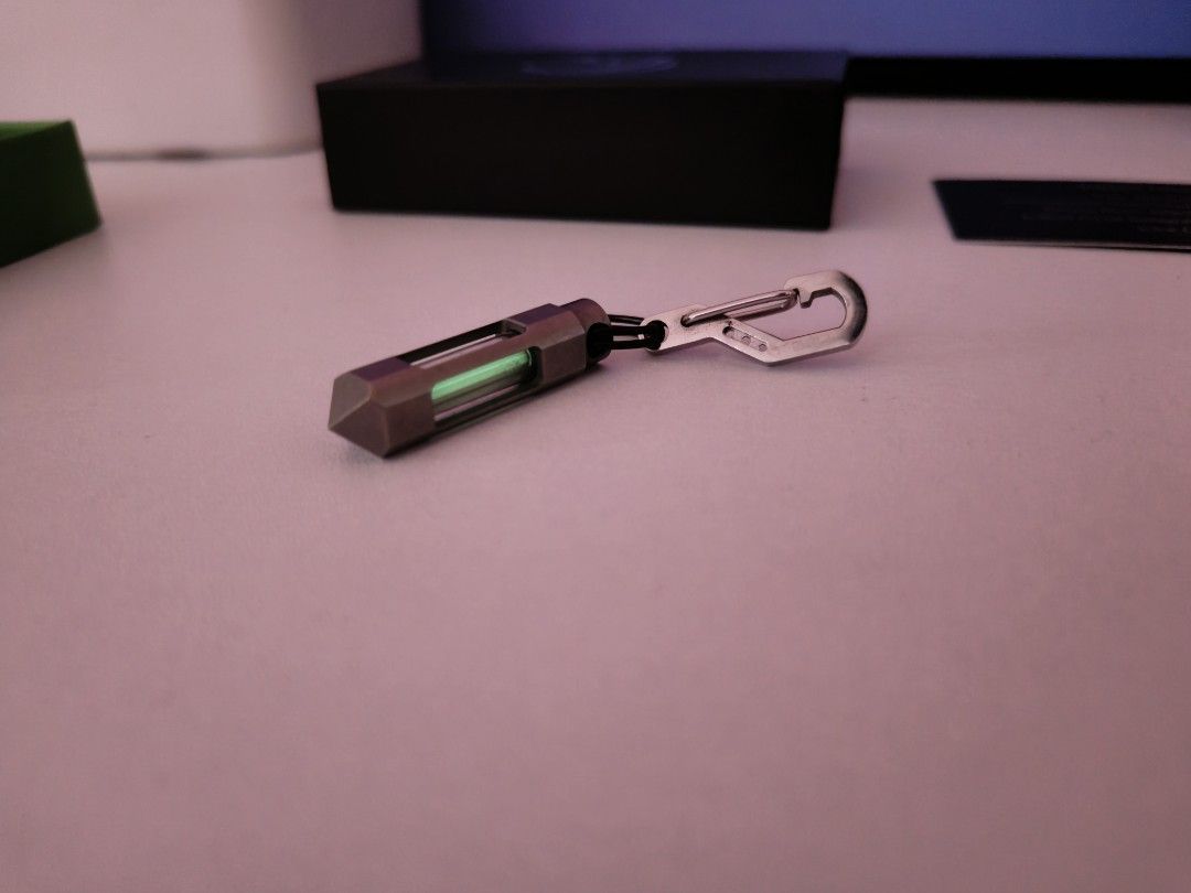 Glow Rhino Titanium Glow Fob, Luxury, Accessories on Carousell