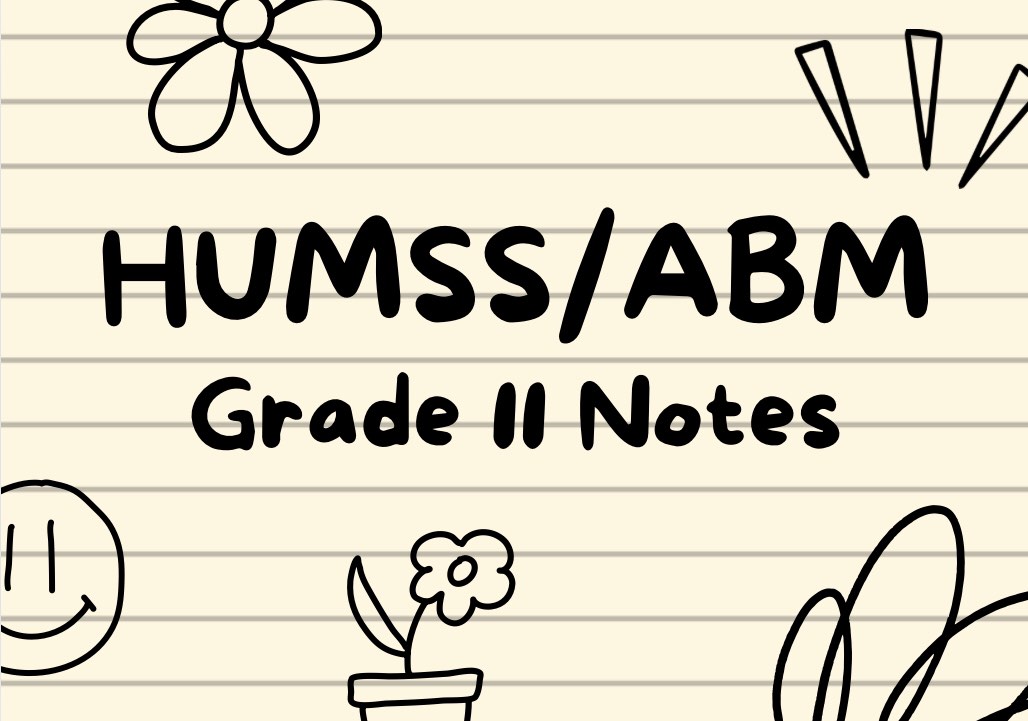Grade 11 Digital Notes (HUMSS/ABM), Hobbies & Toys, Stationary & Craft ...