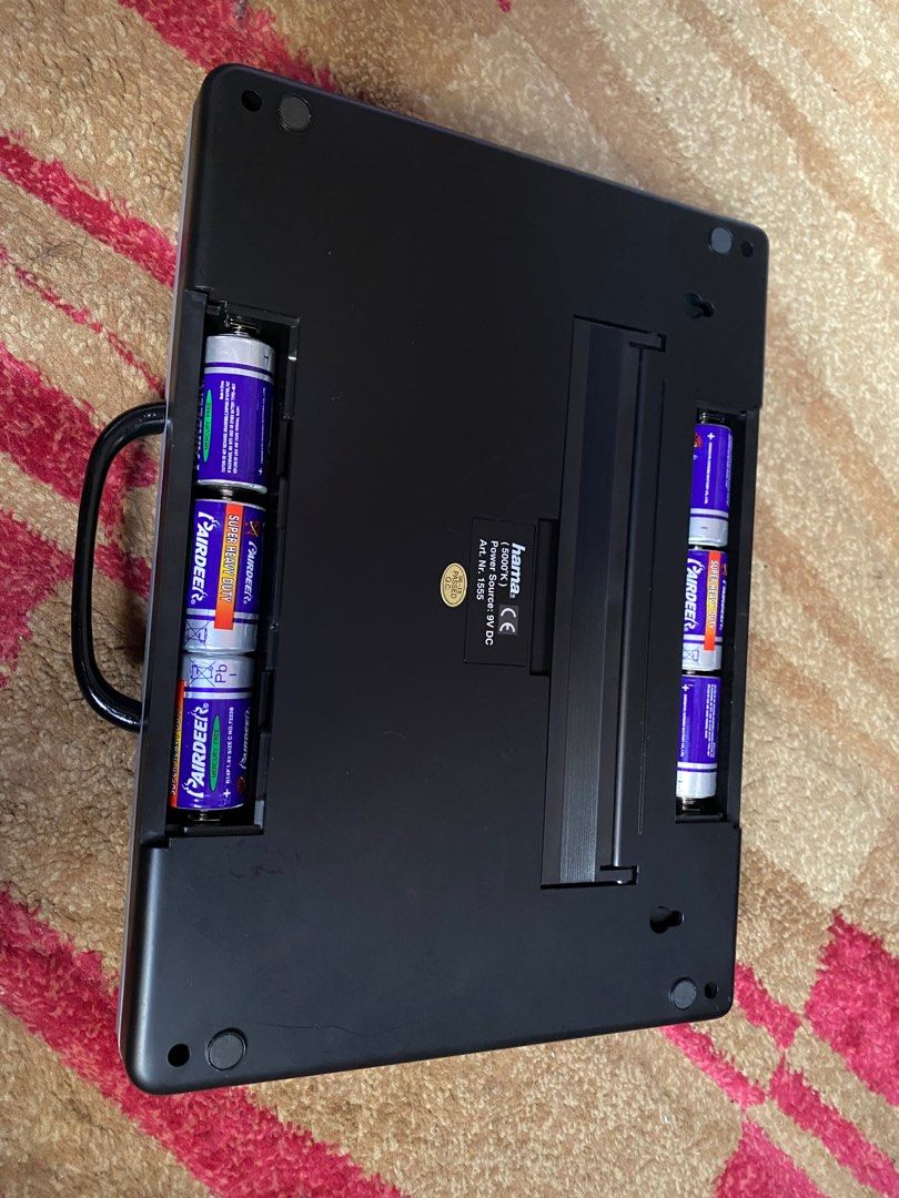 Hama LP 555 missing battery cover, Photography, Photography Accessories ...