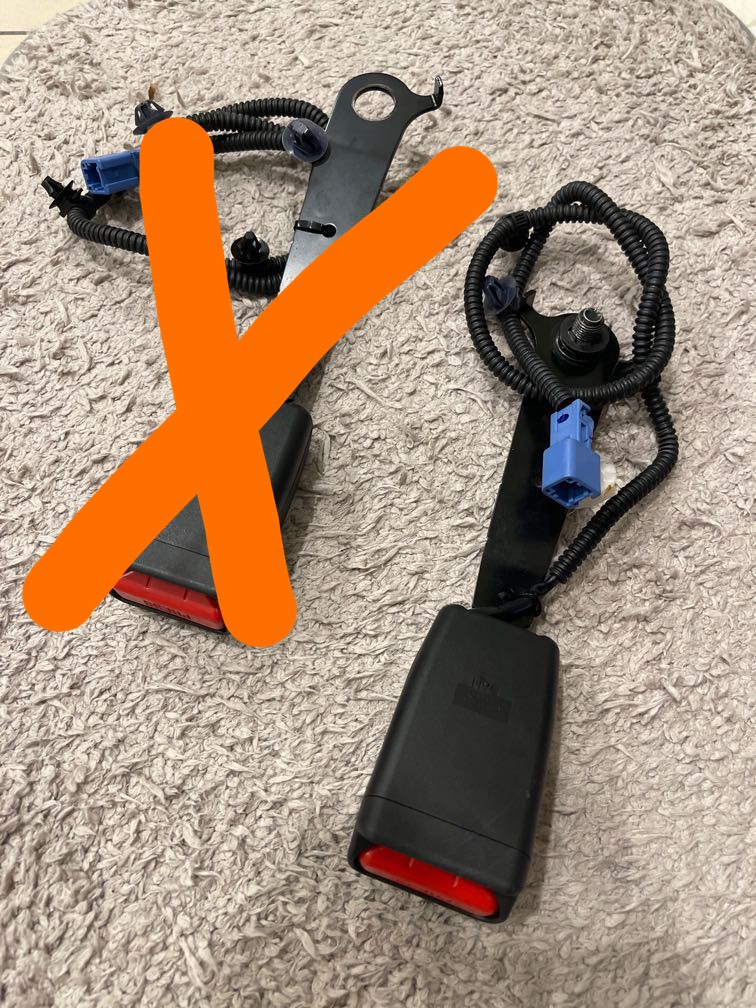 Honda odyssey RB3 seat belt buckle Auto Accessories on Carousell