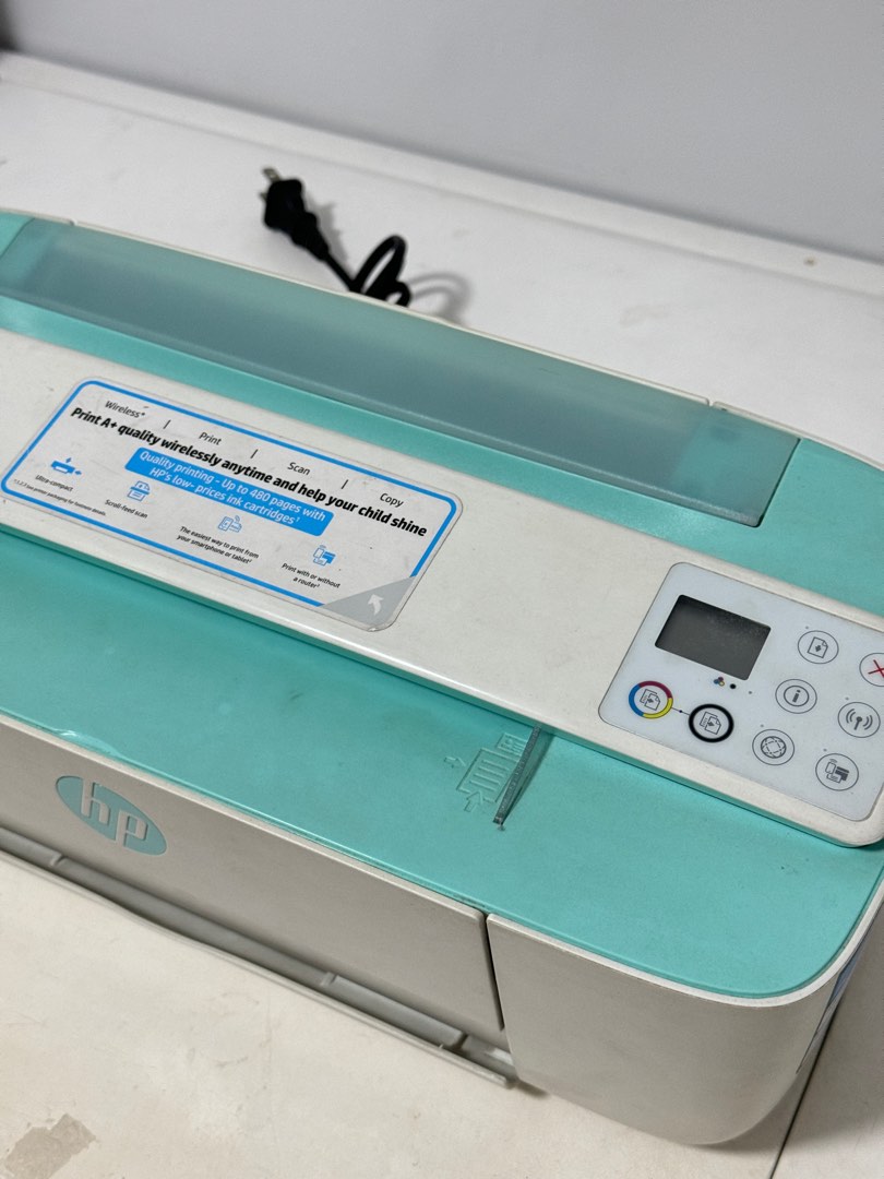 HP DeskJet Ink Advantage 3776 WiFi (Fully Functional), Computers & Tech ...