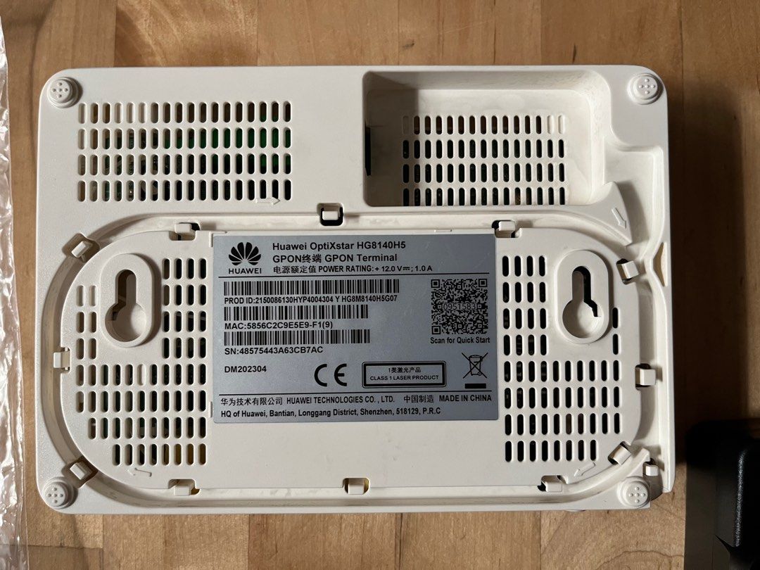 Huawei OptiXstar HG8140H5 GPON ONT, Computers & Tech, Parts ...