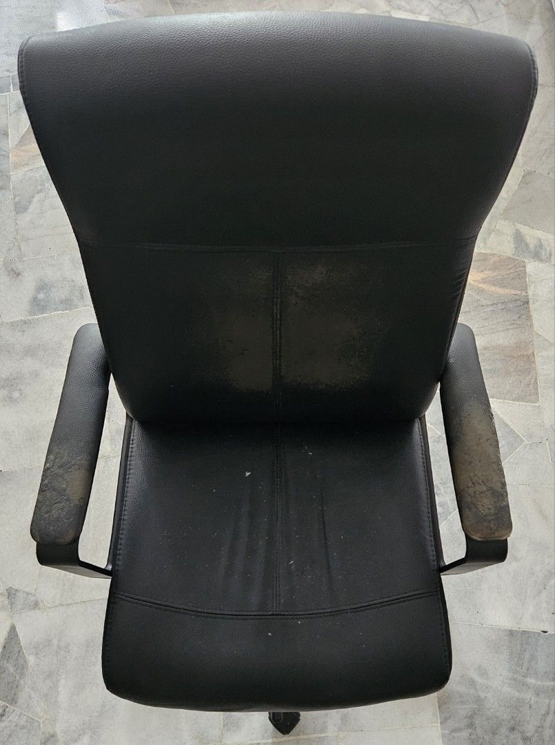 IKEA CHAIR MILLBERGET BLACK, Furniture & Home Living, Furniture, Chairs ...