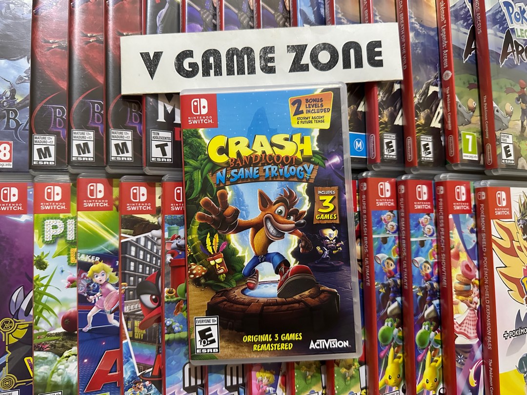 Crash Bandicoot N. Sane Trilogy | Nintendo Switch Used Games | Physical ...