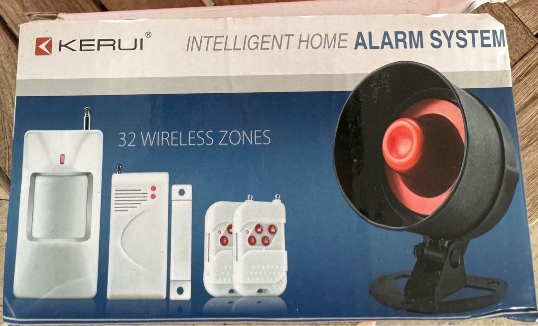 Kerui home office alarm system, Furniture & Home Living, Security & Locks, Security Systems ...