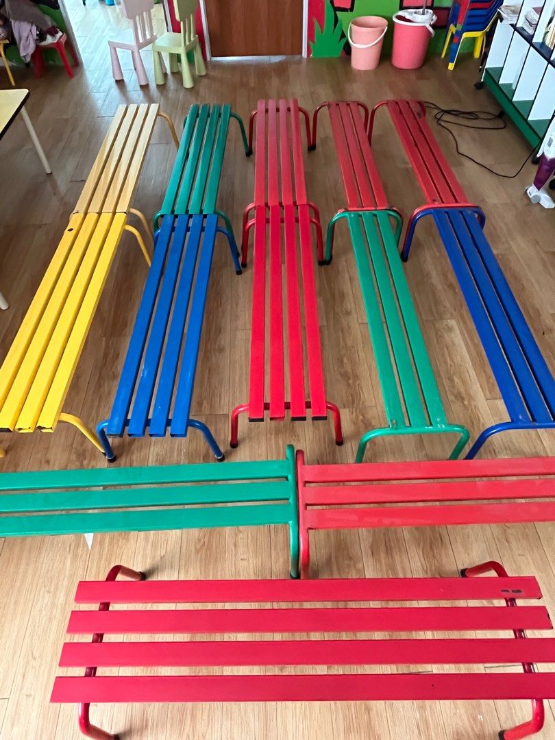 Kerusi panjang besi, Furniture & Home Living, Furniture, Chairs on ...