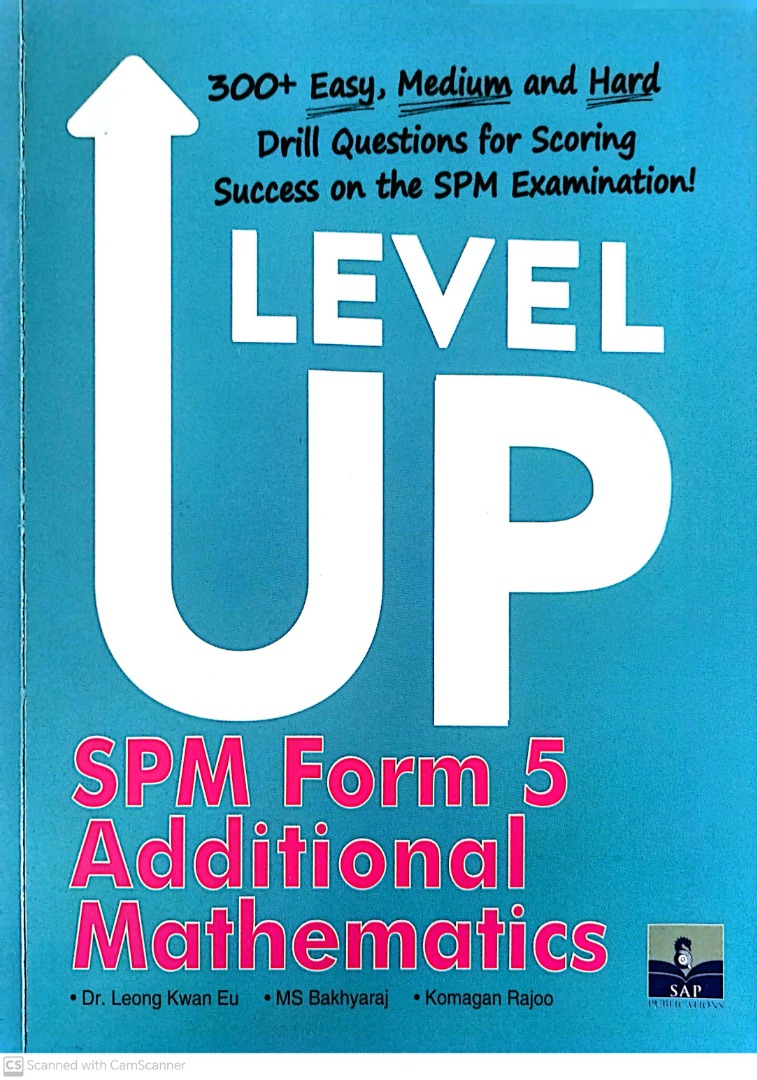 KSSM FORM 5 ADDITIONAL MATHEMATICS, Hobbies & Toys, Books & Magazines ...