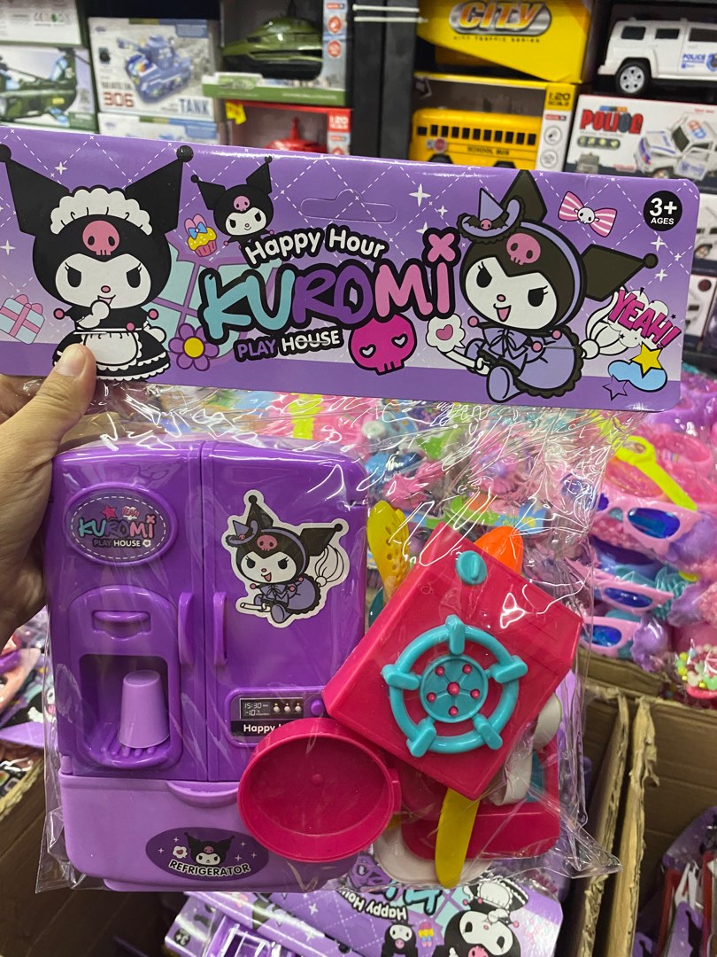 Kuromi toy set, Hobbies & Toys, Toys & Games on Carousell