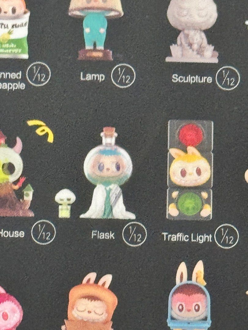 Labubu Almost Hidden blind box (flask), Hobbies & Toys, Toys & Games on ...
