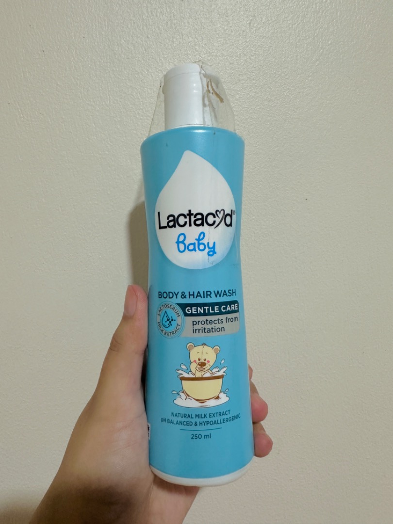 LACTACYD BABY BODY AND HAIR WASH 250ML, Babies & Kids, Bathing ...