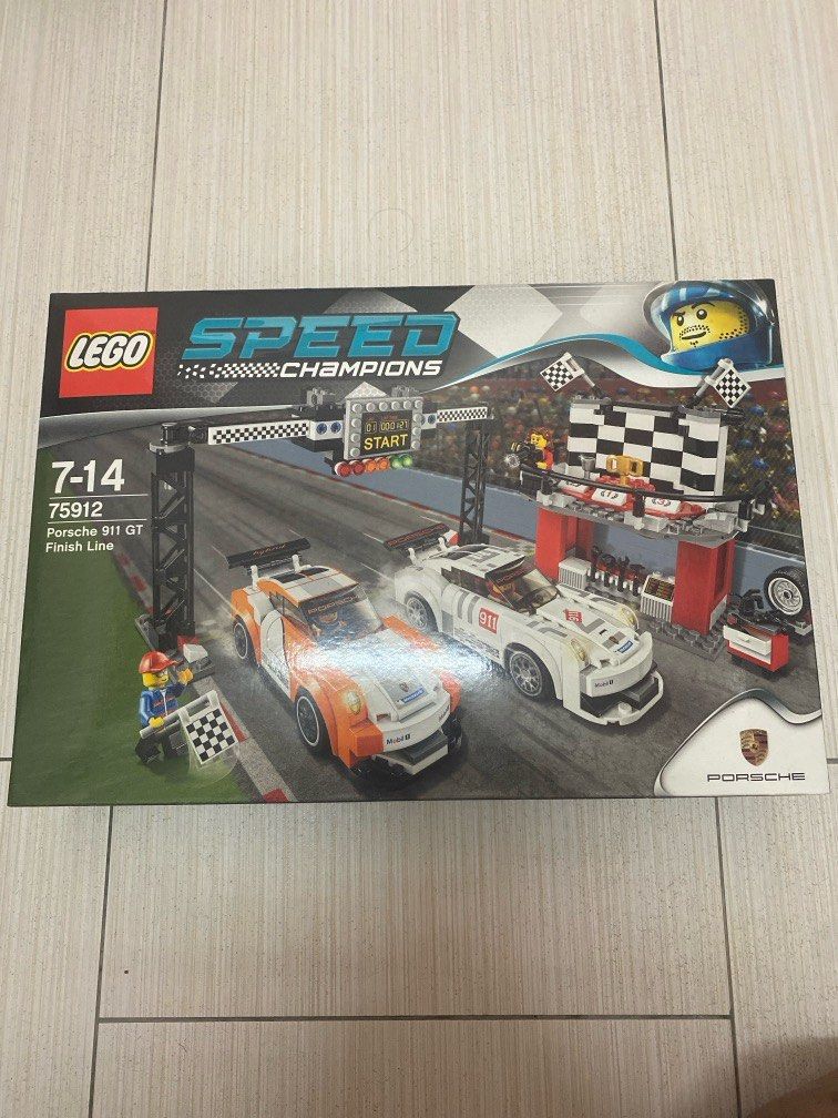 lego porsche 911 gt finish line, Hobbies & Toys, Toys & Games on Carousell