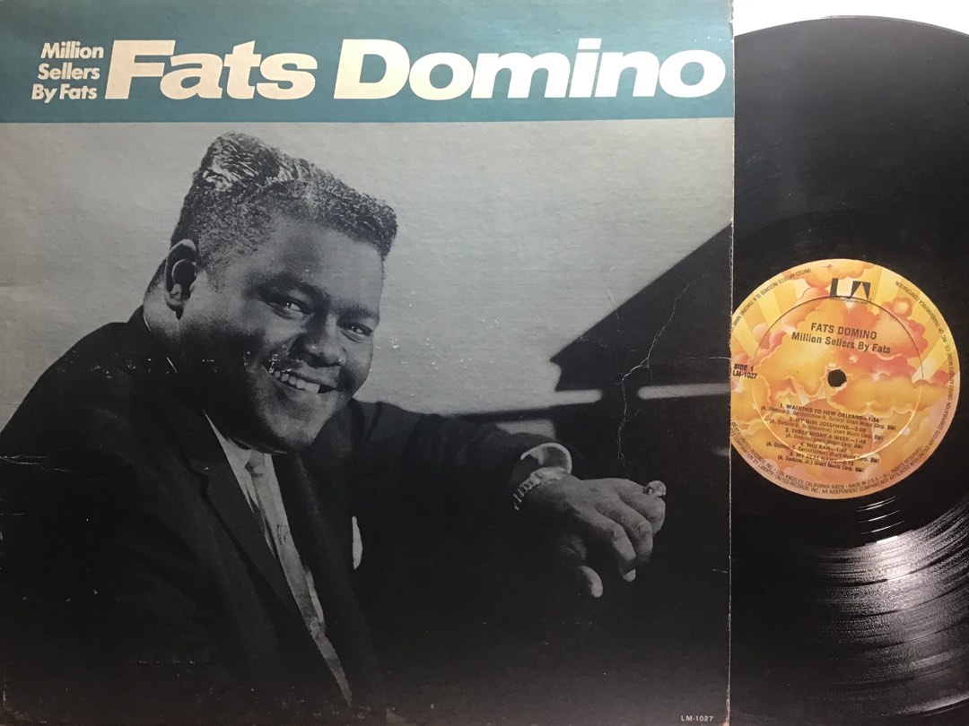 LP Million Sellers By Fats Domino OOP USA VINYL RECORD Anubis Piring ...