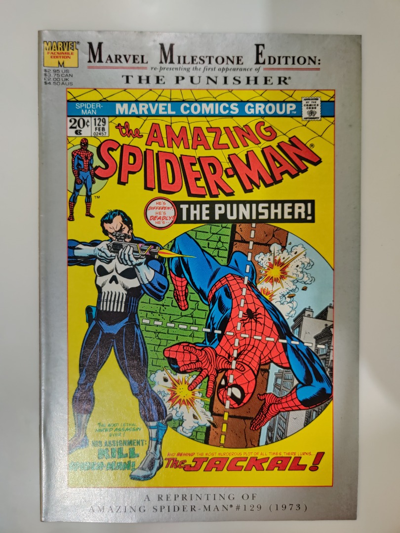 Marvel Milestone Edition (1992) The Amazing Spider-Man Vol. 1 #129 ...