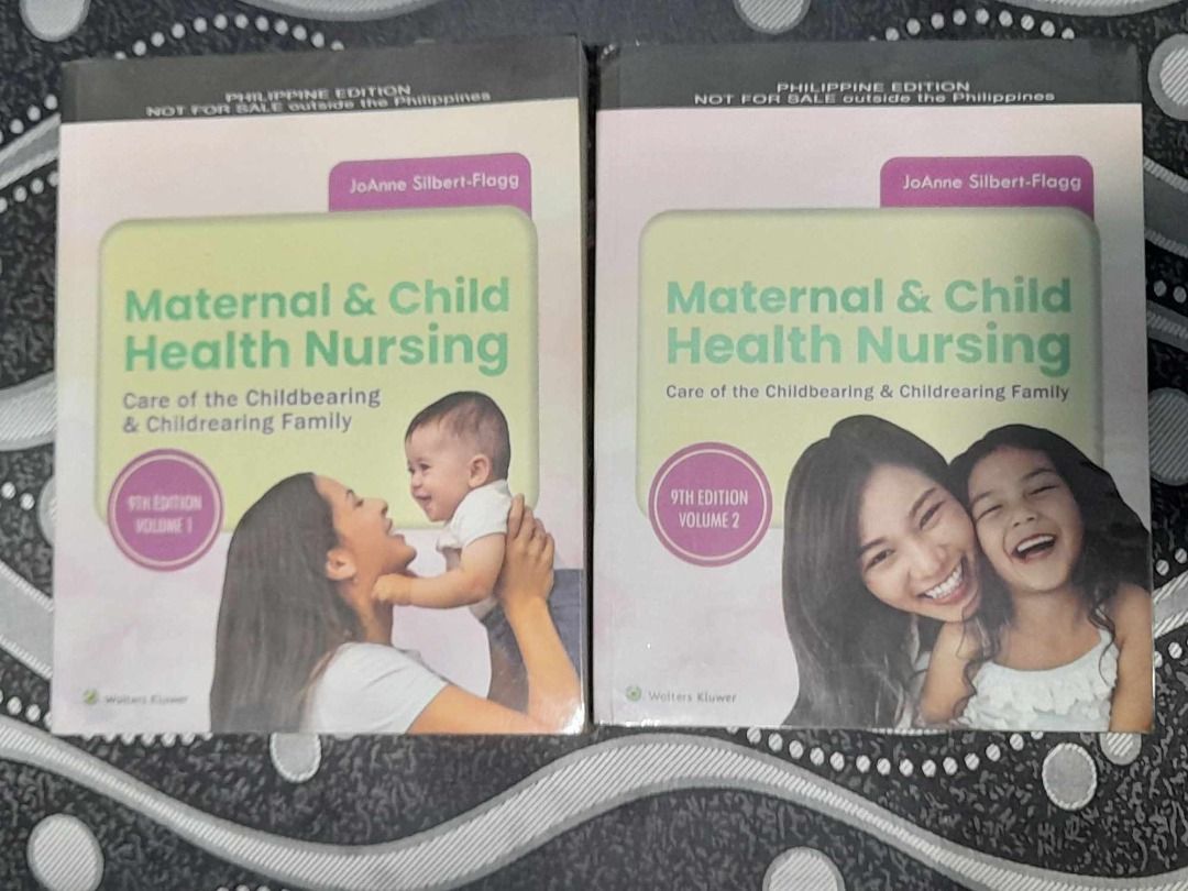 MATERNAL AND CHILD HEALTH NURSING BOOK 9th Edition Vol. 1 & Vol. 2 ...